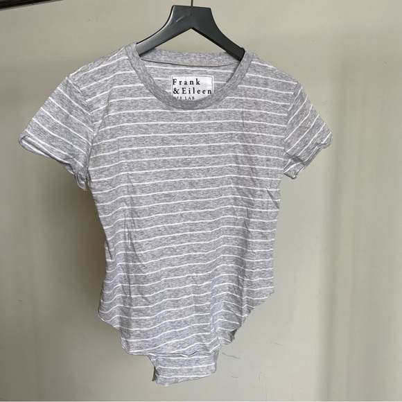 Frank & Eileen | Tops | 2 New Grey Striped Frank Eileen Theo Perfect Tee Shirt Top Sz Xsmall ...